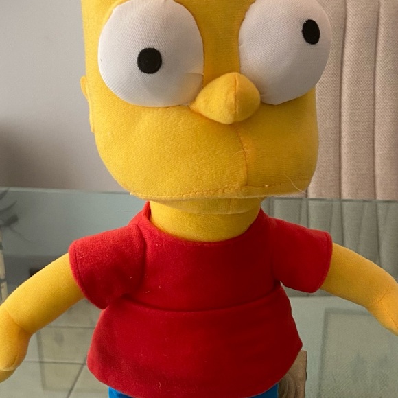 Universal | Toys | Bart Simpson Plush Toy 28 | Poshmark